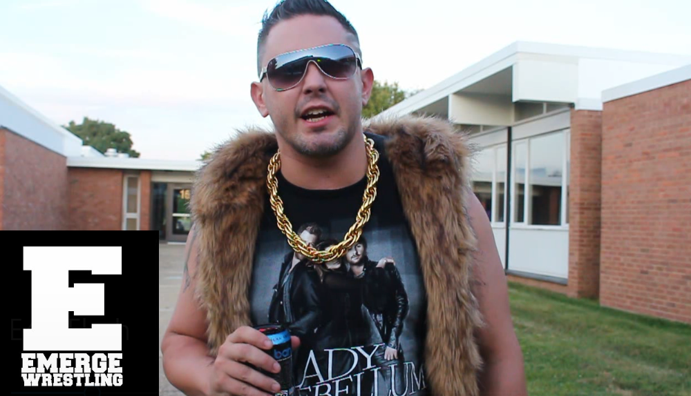 Flash Thompson after his EMERGE ‘debut’ – EMERGE Wrestling