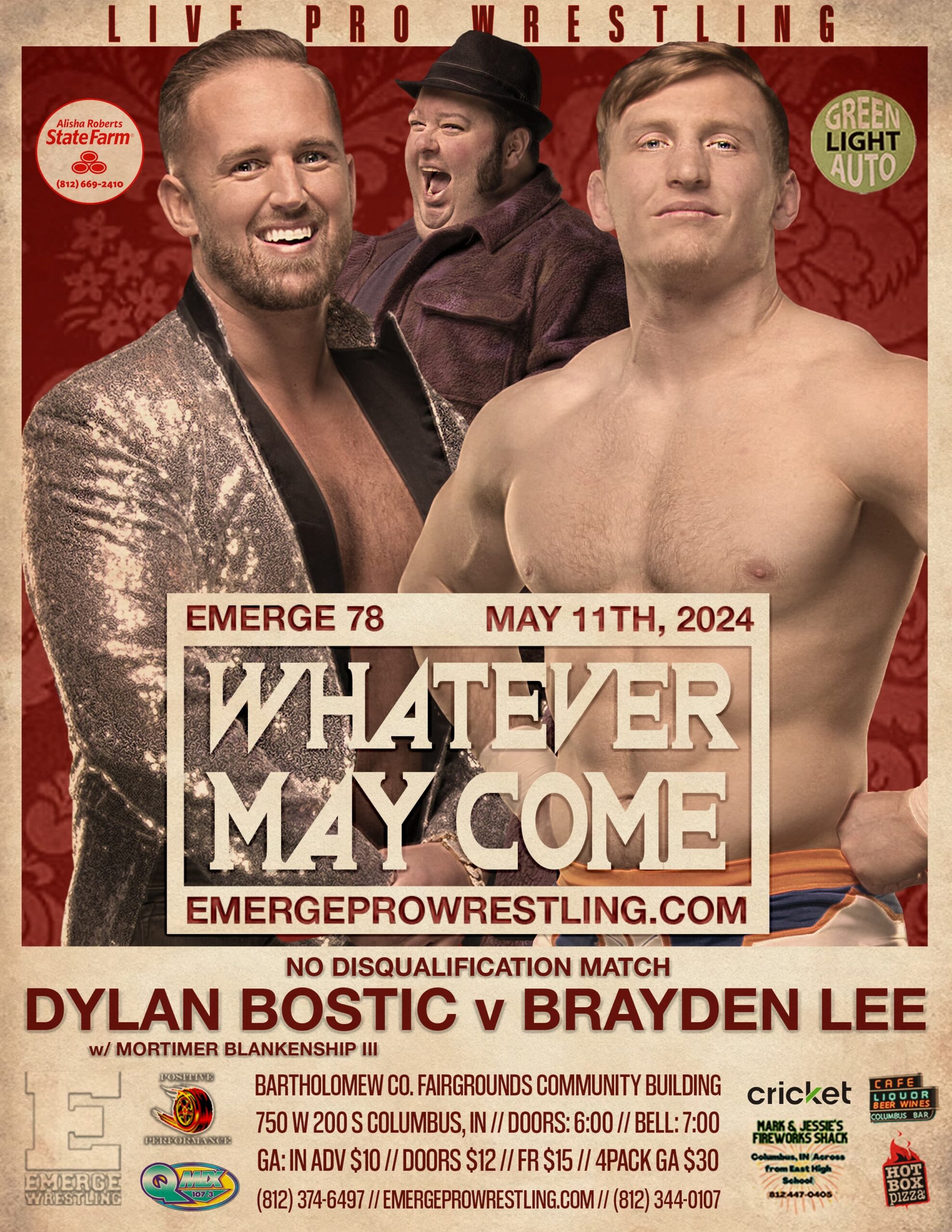 e78_poster | EMERGE Wrestling